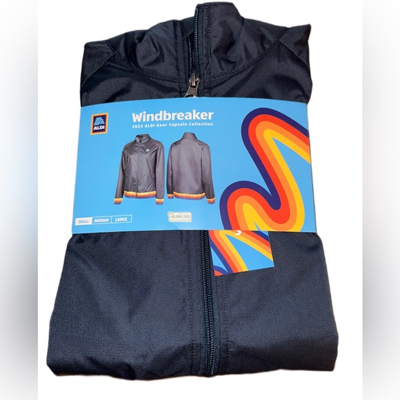 Aldi | Jackets & Coats | Aldi 223 Gear Capsule Collection Windbreaker ...